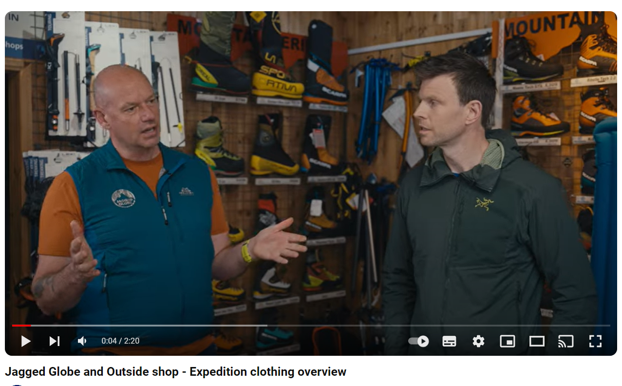 JG News :: Expedition Kit - Advice videos with Outside shop